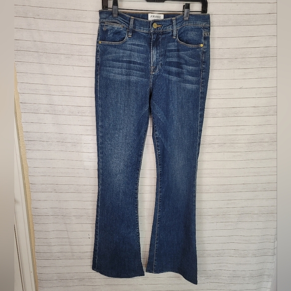 Frame Denim | Jeans | Frame Le High Flare Colby Jeans Sz 29 | Poshmark